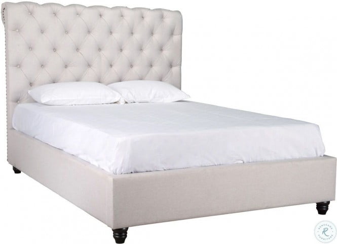 Doheney Gray Cal. King Upholstered Platform Bed from Classic Home ...
