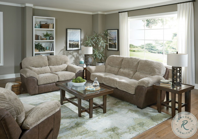 McMahon Bark Living Room Set with Drop Down Table from Jackson ...