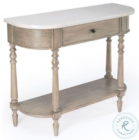 Danielle Sandalwood Beige Console Table From Butler | Coleman Furniture