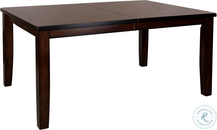 Mantello Dark Brown Extendable Dining Table from Homelegance | Coleman ...