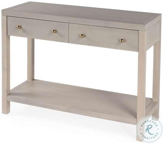 Celine Antique Taupe Console Table From Butler | Coleman Furniture