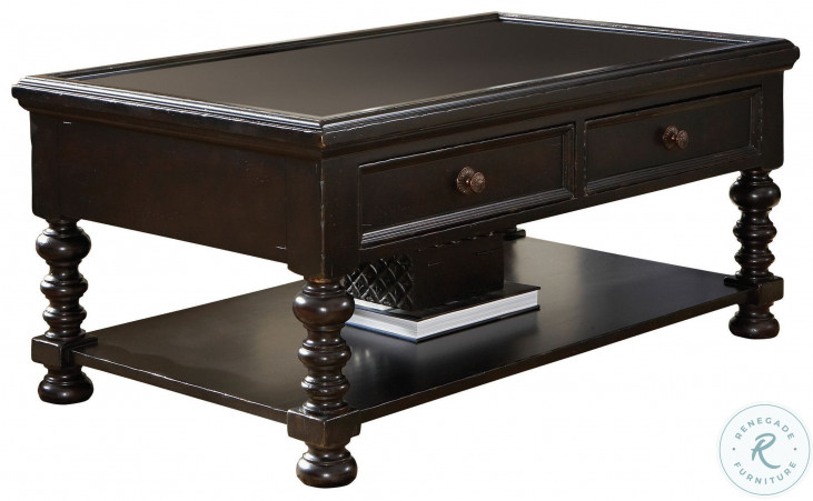 Kingstown Rich Tamarind Explorer Cocktail Table from Tommy Bahama ...