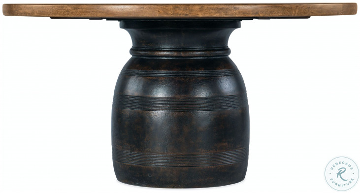 Big Sky Brown And Black Dining Table From Hooker | Coleman Furniture
