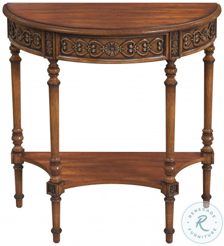 Danelle Antique Cherry Console Table From Butler | Coleman Furniture