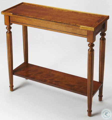 Aubrey Olive Ash Burl Console Table from Butler | Coleman Furniture