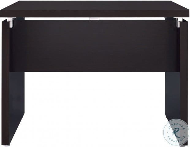 Skylar Cappuccino Computer Desk from Coaster (800892) | Coleman Furniture