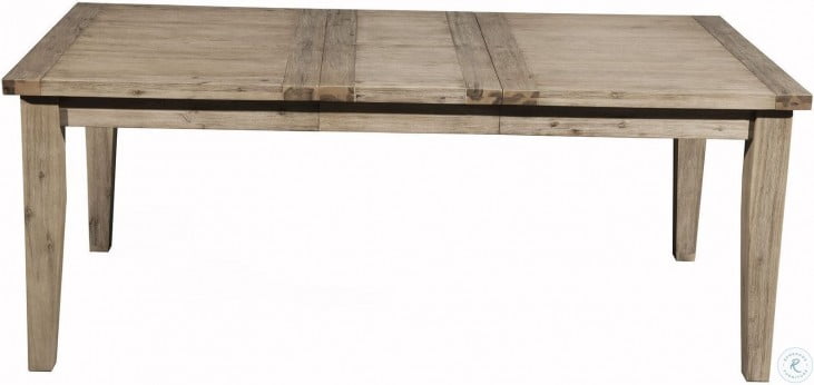 Aspen Natural Extendable Dining Table from Alpine | Coleman Furniture
