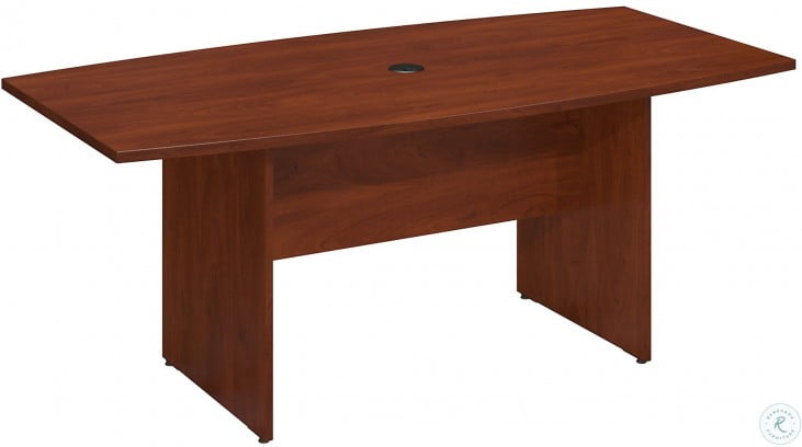 Hansen Cherry 72" Boat Top Conference Table from Bush Furniture ...