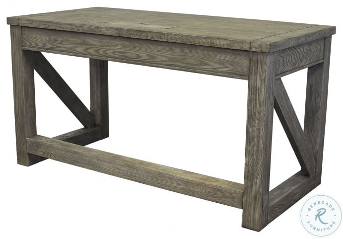 Avondale Weathered Oak Writing Table from Martin Furniture | Coleman ...