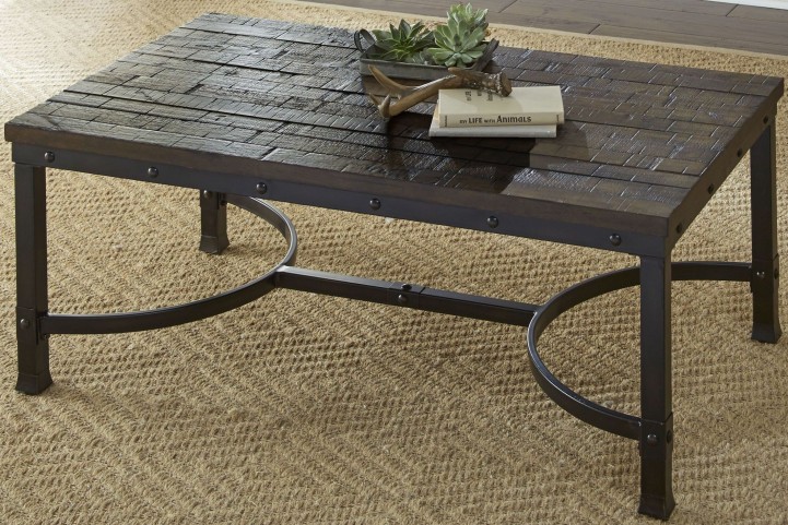 Ambrose Dark Brown Cocktail Table from Steve Silver | Coleman Furniture