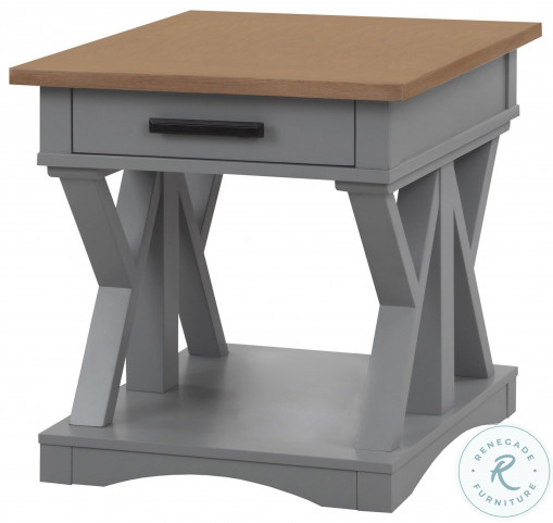 Americana Modern Dove End Table from Parker House | Coleman Furniture