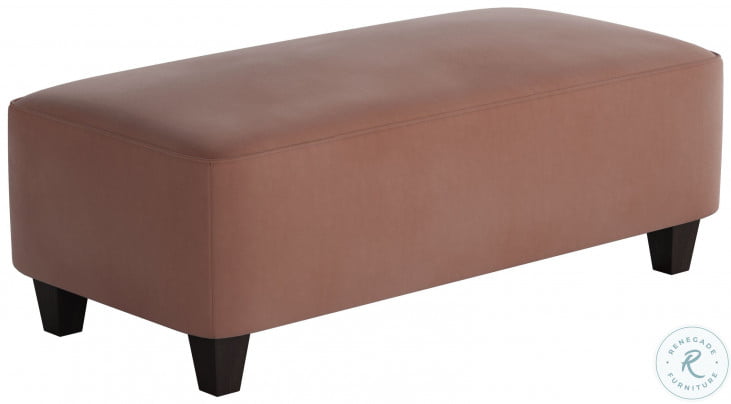 Bella Rosewood Rectangular Cocktail Ottoman From Southern Home