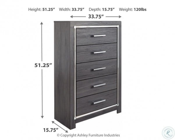 Lodanna Gray Upholstered Panel Storage Bedroom Set from Ashley ...