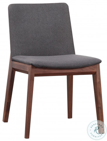 Deco Gray Dining Chair Set of 2 from Moes Home | Coleman Furniture