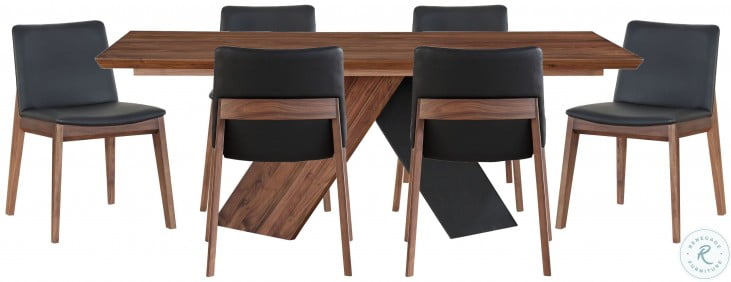 Axio Brown Dining Room Set from Moes Home | Coleman Furniture