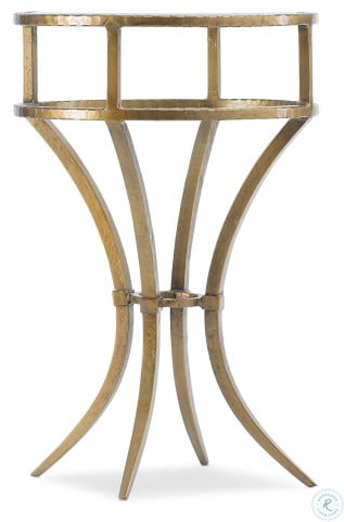 Laureng Gold Martini Table from Hooker | Coleman Furniture