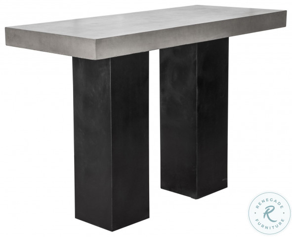Lithic Grey Outdoor Bar Table from Moes Home | Coleman Furniture