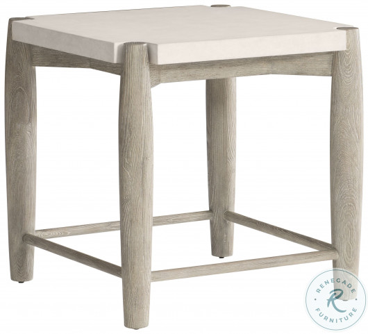 Ashbrook Vellum And Weathered Greige Side Table From Bernhardt ...