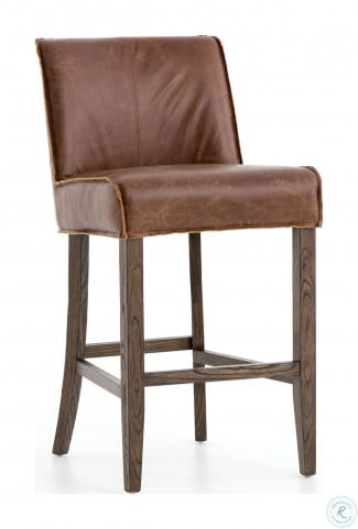 Ashford Sienna Chestnut Aria Counter Stool from Fourhands | Coleman ...