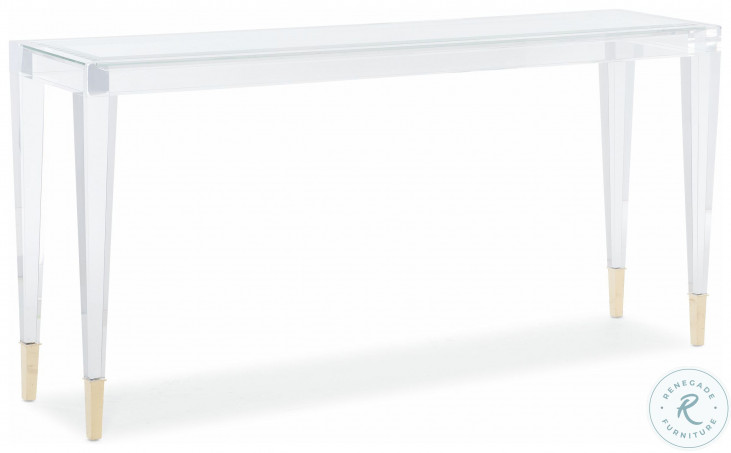 Caracole Classic Acrylic Ahhhhh Console Table from Caracole | Coleman ...