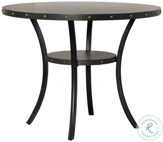 Crispin Gray 48" Round Counter Height Dining Table From New Classic ...