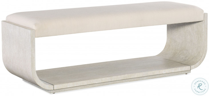 Modern Mood Beige Bed Bench From Hooker | Coleman Furniture