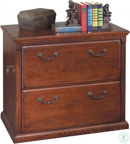 Huntington Oxford Distressed Burnish 2 Drawer Lateral File Cabinet from ...