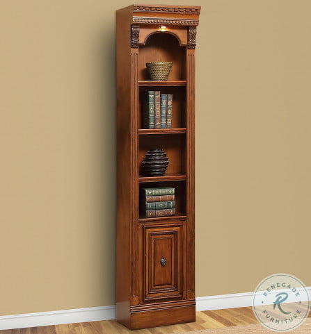 Huntington Antique Vintage Pecan 21" Open Top Bookcase from Parker ...