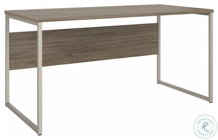 Hybrid Modern Hickory 60" Large Computer Desk From Bush Furniture ...