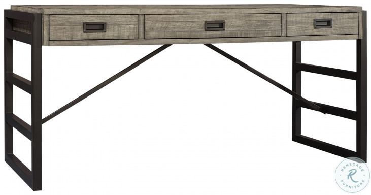 Grayson Cinder Grey Distressed Writing Desk From Aspen Home | Coleman ...