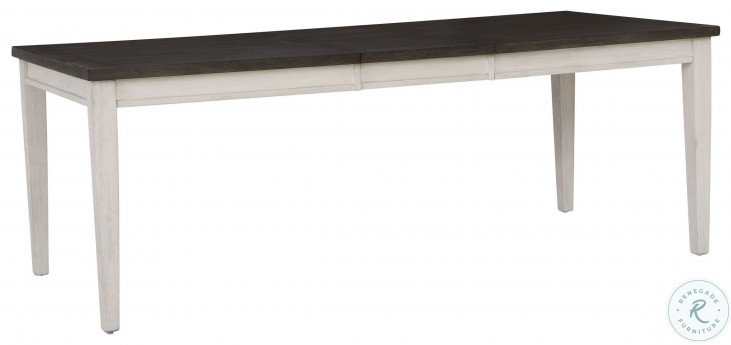 Caraway Aged Ivory Extendable Dining Table From Aspen Home | Coleman ...