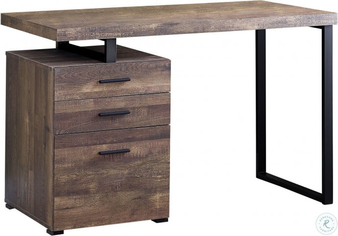 Brown Wood 48" Computer Desk from Monarch | Coleman Furniture