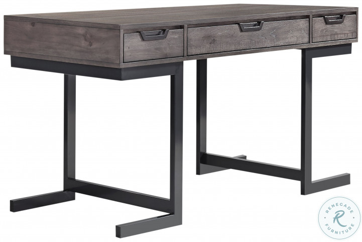 Harper Point Fossil 60" Writing Desk From Aspen Home | Coleman Furniture
