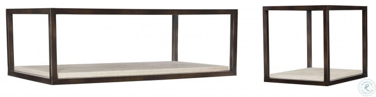 Kinsley Bronze Rectangular Cocktail Table From Bernhardt Furniture ...