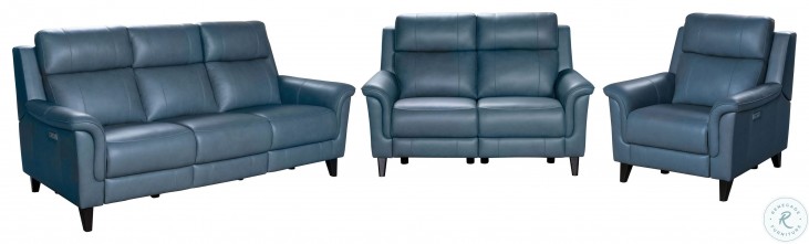 Kester Masen Bluegray Power Reclining Sofa With Power Headrest from ...