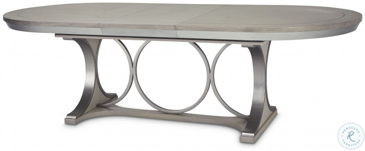 Eclipse Moonlight Extendable Dining Table From Aico | Coleman Furniture
