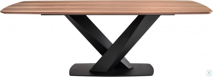 Everett Matte Black Rectangular Dining Table from Armen Living ...