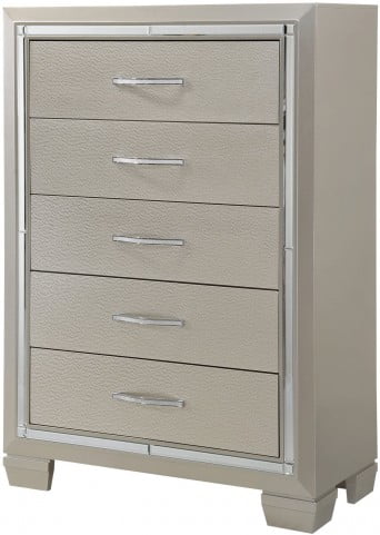 Glamour Champagne Chest from Elements Furniture | Coleman Furniture