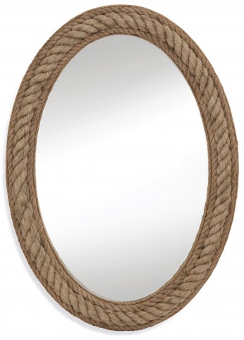 Jute Rope Wall Mirror from Bassett Mirror | Coleman Furniture