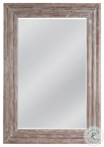 Cornwall Silver Leaner Mirror from Bassett Mirror | Coleman Furniture