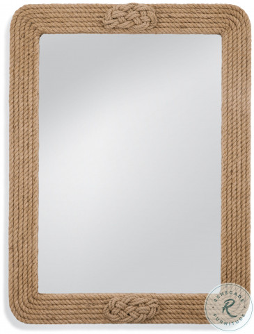 Nautical Rope Natural Jute Rope Wall Mirror From Bassett Mirror ...