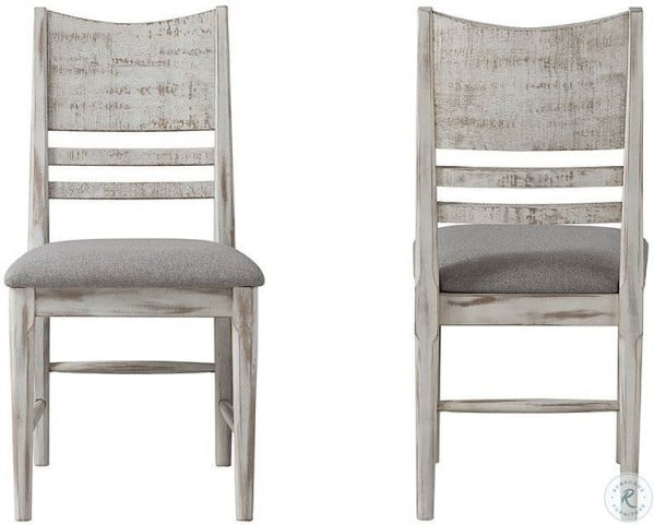 Modern Rustic Panel Back Side Chair Set of 2 from Intercon | Coleman ...
