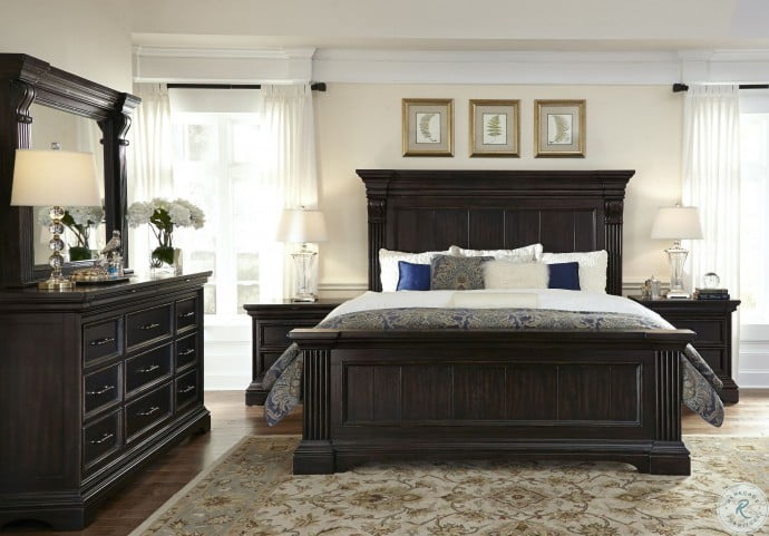 Caldwell Brown Panel Bedroom Set from Pulaski | Coleman Furniture