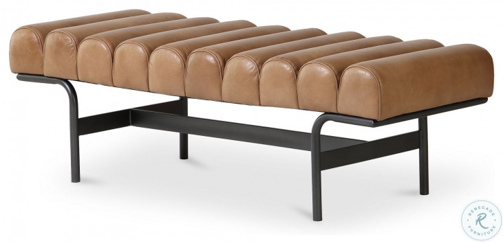 Harrison Tan Bench From Moes Home | Coleman Furniture