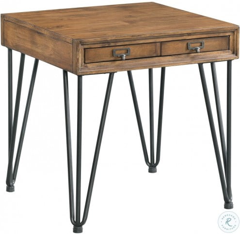 Tanner Light Walnut End Table from Elements Furniture | Coleman Furniture