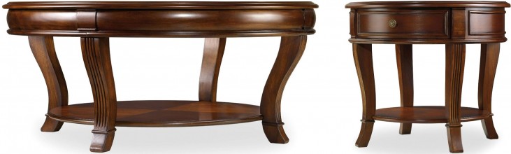 Brookhaven Cherry Console Table from Hooker | Coleman Furniture