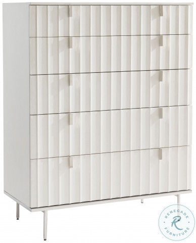 Modulum White Tall Drawer Chest From Bernhardt Furniture | Coleman ...