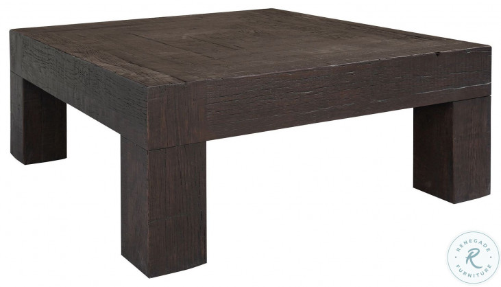 Evander Rustic Brown Coffee Table From Moes Home | Coleman Furniture