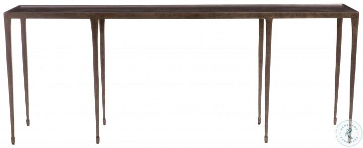 Interiors Casegoods Blackened Halden Console Table from Bernhardt ...