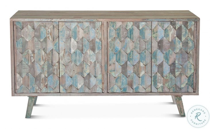 Cordoba Vintage Teal Sideboard from World Interiors | Coleman Furniture